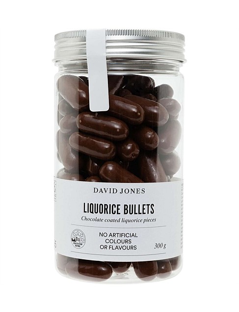 David Jones Liquorice Bullets 300g | David Jones