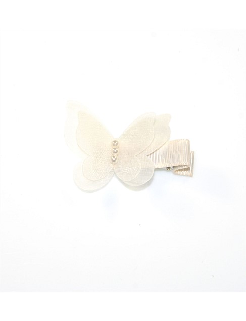 Goody Gumdrops Chiffon Pearl Butterfly Clip | David Jones