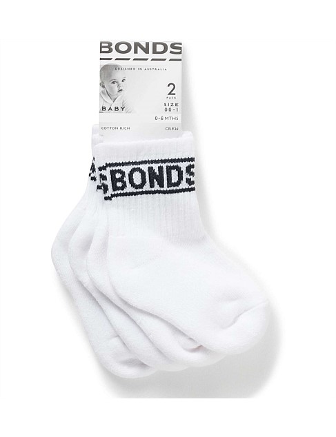 Bonds Bds 100 Crew 2pk | David Jones