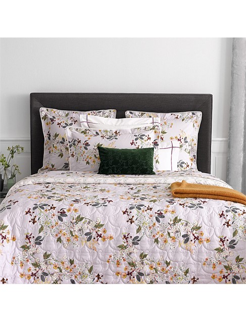 Yves Delorme Louise Double Bed Duvet Cover 180 X 210cm | David Jones