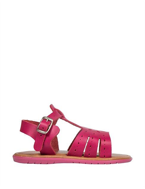 Walkmates Leather Cut Out T-bar Sandals | David Jones