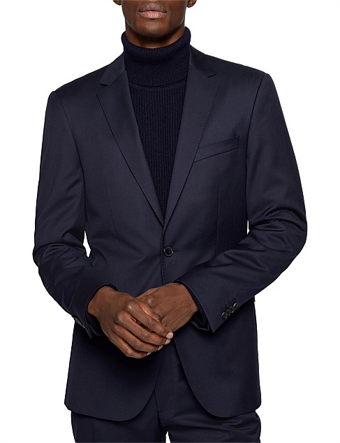 Hugo Boss Extra-slim-fit Jacket In Pure Wool | David Jones
