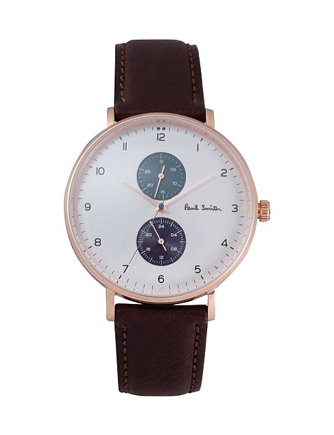 Paul Smith Track Multi Dial White Dial | David Jones
