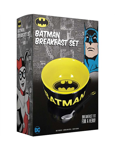 Dc Comics Batman Breakfast Set | David Jones