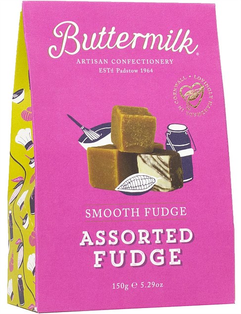 Buttermilk Fudge Smooth Fudge Assorted 150g | David Jones
