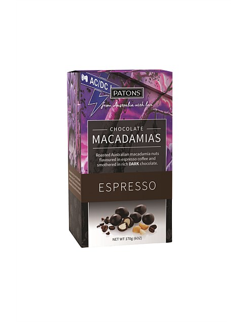 Paton's Chocolate Macadamia With Espresso 170g | David Jones