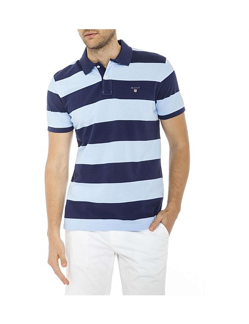 Men's Polo Tops: Branded Polos & more | David Jones - Barstripe Pique ...