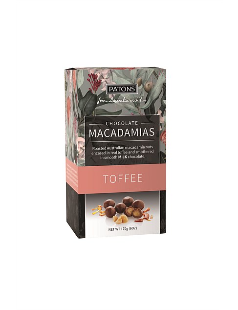 Paton's Chocolate Macadamia With Toffee 170g | David Jones