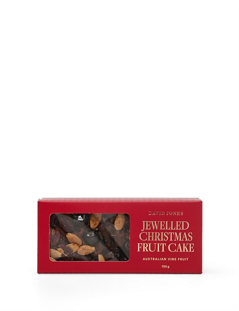 David Jones Collection Jewelled Christmas Fruit Cake 750g | David Jones