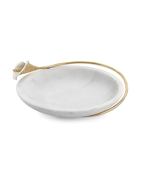 Michael Aram Calla Lily Marble Dish | David Jones