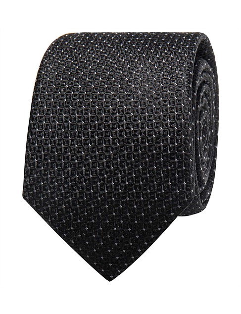 Abelard Spot Geo Tie | David Jones