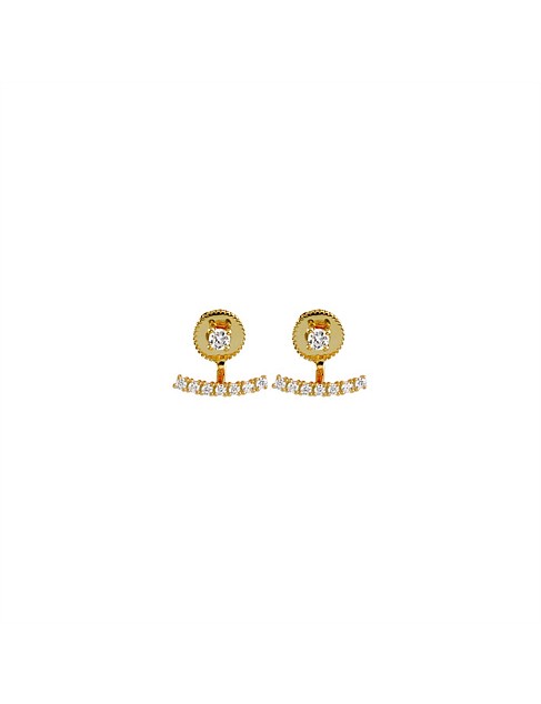 Samantha Wills Azure Ear Jackets -Gold | David Jones