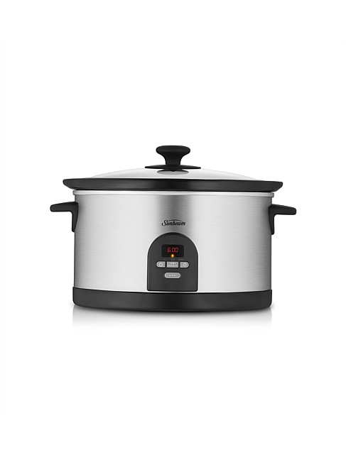 Sunbeam Hp5590 Secretchef Electronic Slow Cooker 5.5l | David Jones