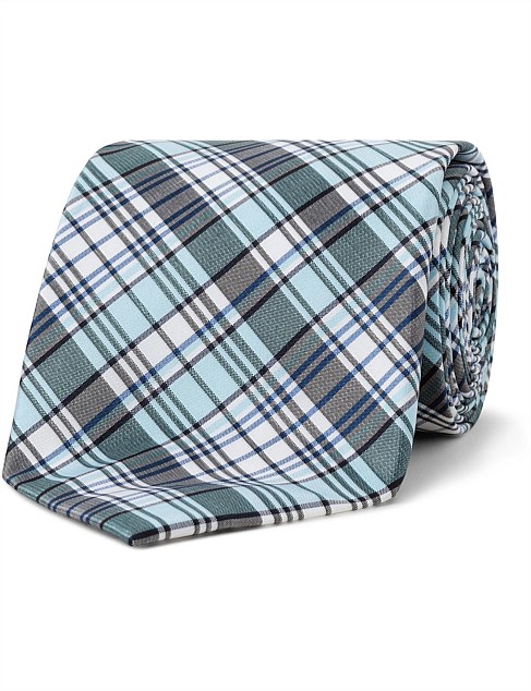 Calvin Klein Plaid Check Tie | David Jones