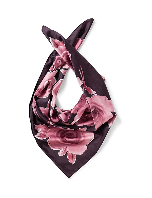 Milana Rose Printed Scarf | David Jones