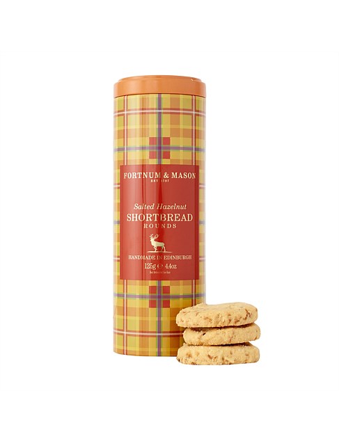 Fortnum & Mason Salted Hazelnut Shortbread 125g | David Jones