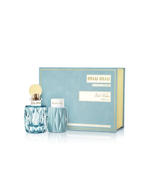 Miu Miu Miu Miu L'eau Bleue Edp 100ml Set | David Jones