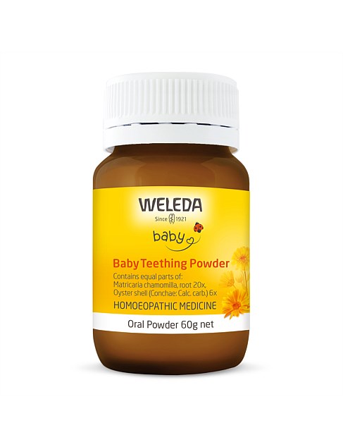 Weleda Baby Teething Powder 60g | David Jones