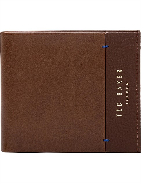 Ted Baker Slippin Leather Grain Bifold Wallet | David Jones