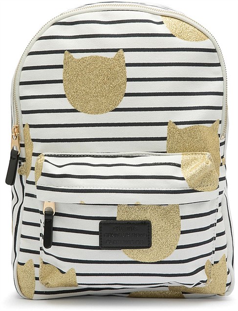 Country Road Glitter Cat Backpack | David Jones