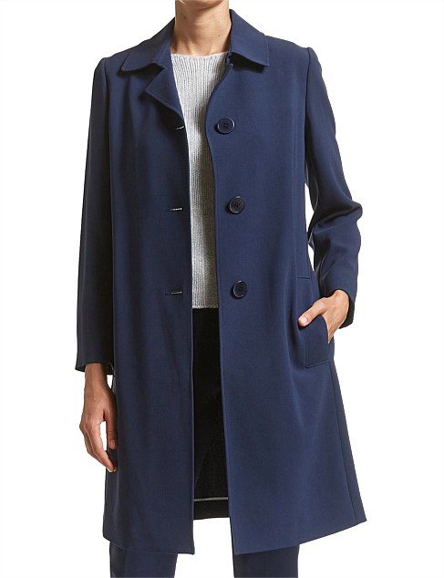 Theory Piazza Coat | David Jones