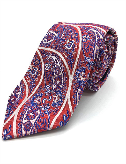 Nigel Lincoln Paisley Tie | David Jones