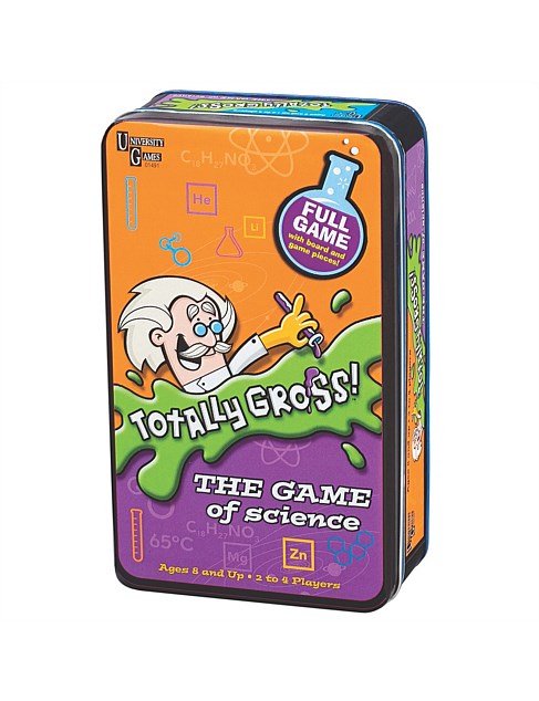Kids Games Totally Gross Game Tin | David Jones