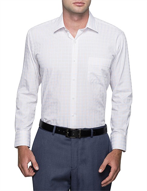 Van Heusen Multi Scale Check Classic Fit Shirt | David Jones