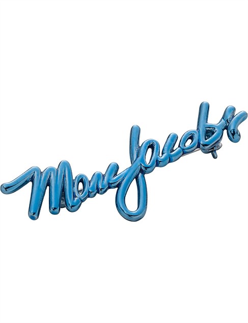 Marc Jacobs Signature Logo Brooch | David Jones