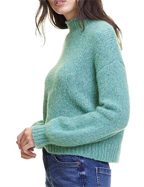 Country Road Crop Speckle Knit | David Jones