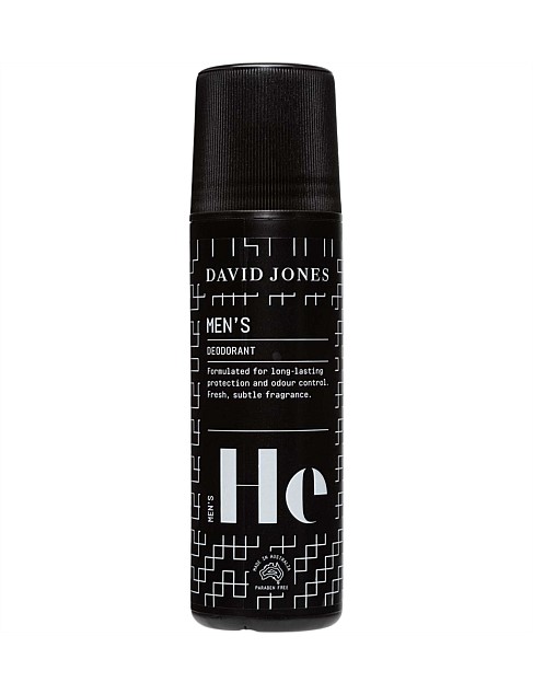 David Jones Beauty He Men's Deoderant 100ml | David Jones
