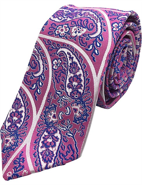 Nigel Lincoln Paisley Tie | David Jones