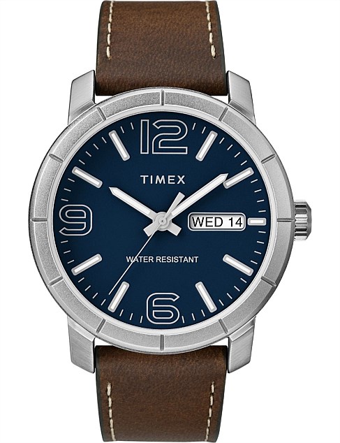 Timex Mod Leather Strap Watch | David Jones