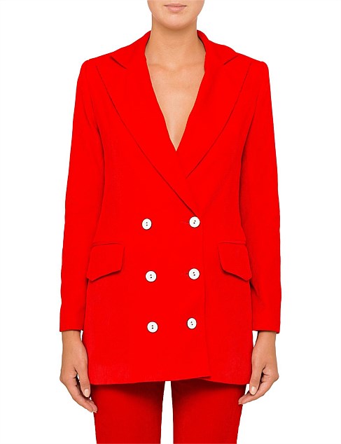 Manning Cartell Velvet Red Rising Jacket | David Jones