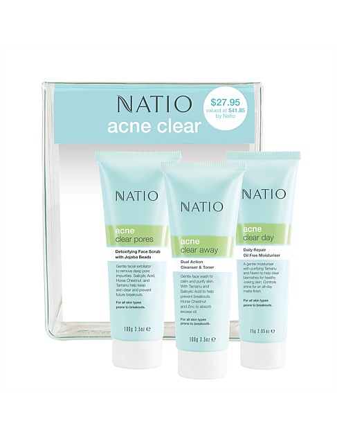 Natio Acne Starter Pack | David Jones
