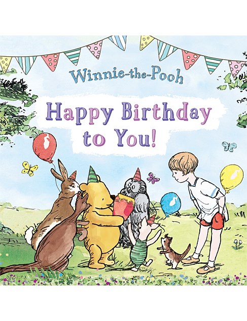 Hardie Grant Winnie-the-pooh Happy Birthday To You | David Jones