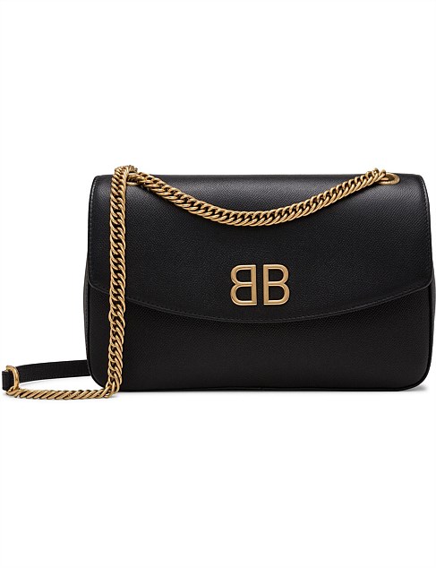 Balenciaga Bb Round M Signature Bag | David Jones