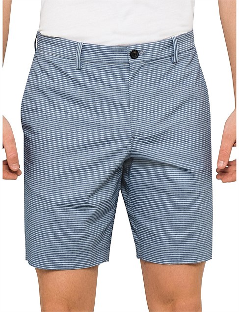 Theory Zaine Oxford Stripe Short | David Jones