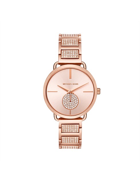 Michael Kors Portia Rose Gold-tone Watch | David Jones