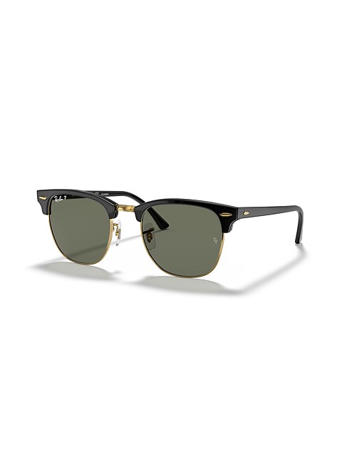 Ray-ban Clubmaster Black Square Acetate Sunglasses | David Jones