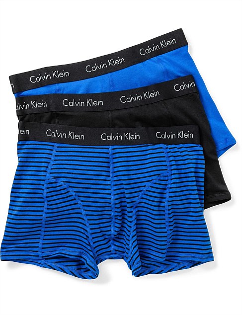 Calvin Klein Elements 3 Pack Trunk | David Jones