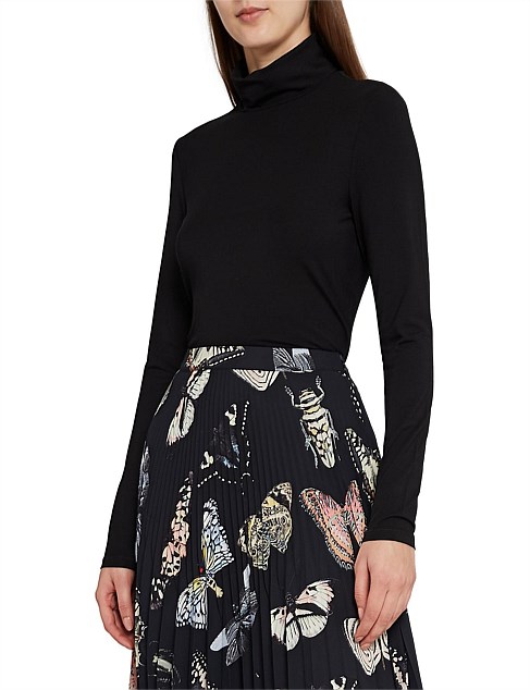 Reiss Charlie Jersey Rollneck Top | David Jones