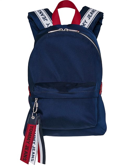 Tommy Hilfiger Tj Logo Tape Mini Backpack | David Jones