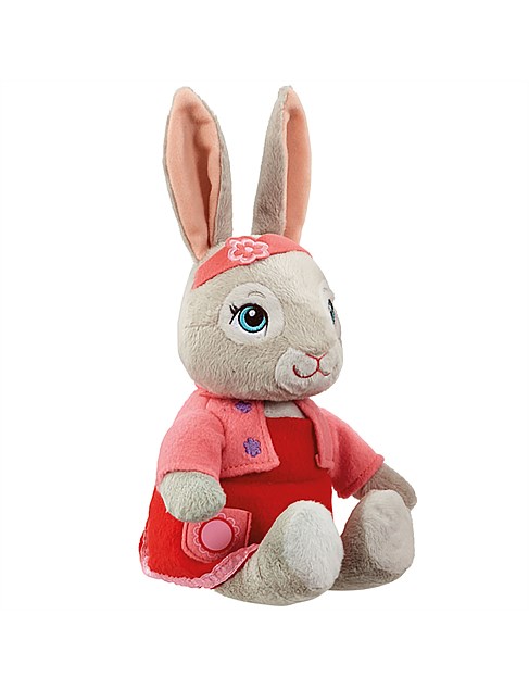 Beatrix Potter Peter Rabbit Talking Lily Plush | David Jones
