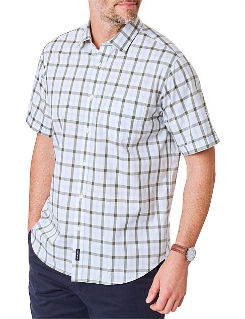 Gazman Easy Care Melange Check | David Jones