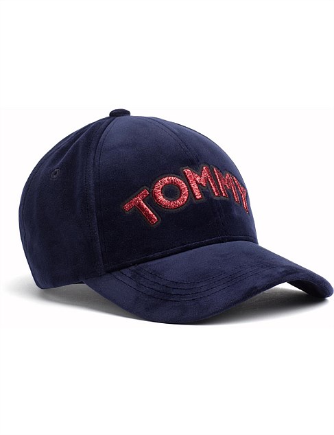 Tommy Hilfiger Tommy Patch Cap Velvet | David Jones