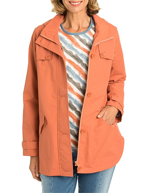 Yarra Trail Showerproof Utility Jacket | David Jones