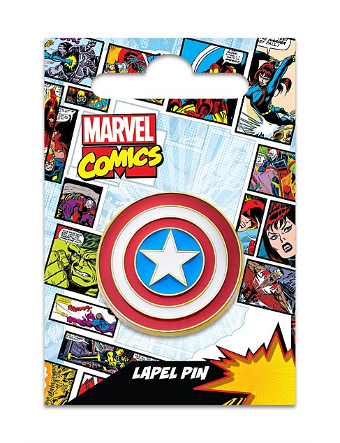 Disney Marvel Captain America Pin | David Jones