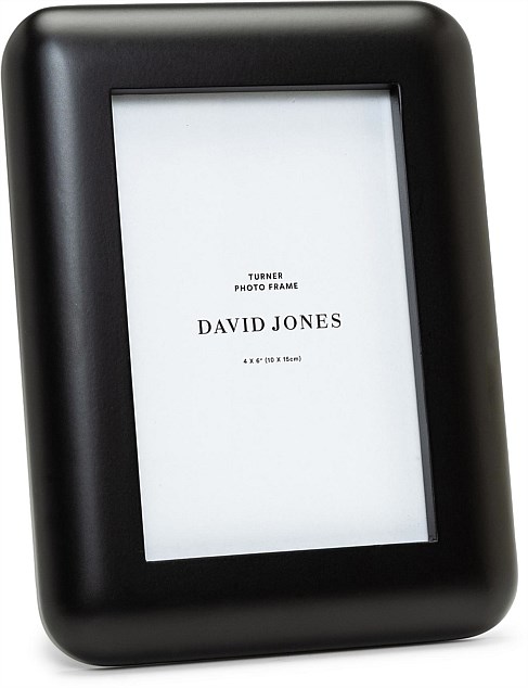 David Jones Turner Black 4x6 Photo Frame | David Jones