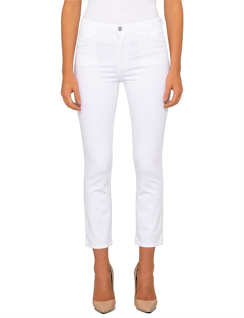 J Brand Ruby High Rise Crop Cigarette Jean | David Jones